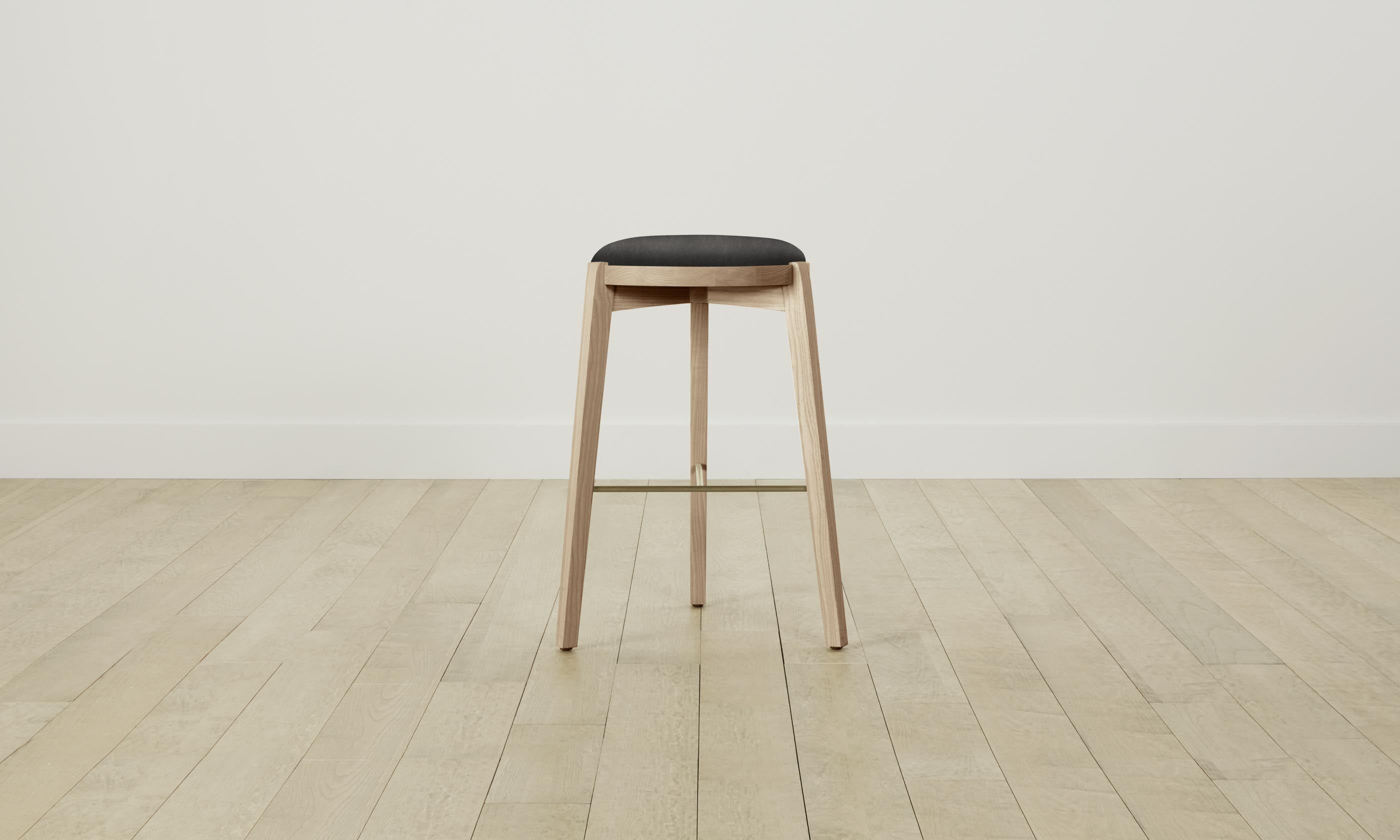 The Stanton Bar & Counter Stool - Tuscan Leather Seal – Maiden Home