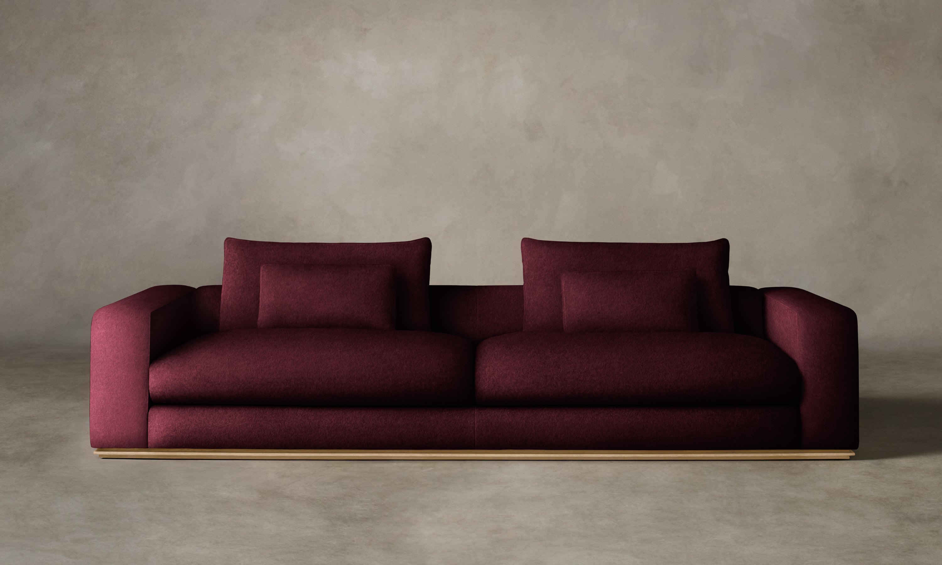 Red Velvet Sofas - Maiden Home