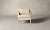 The Kaye Chair - Nubuck Leather Fawn – Maiden Home