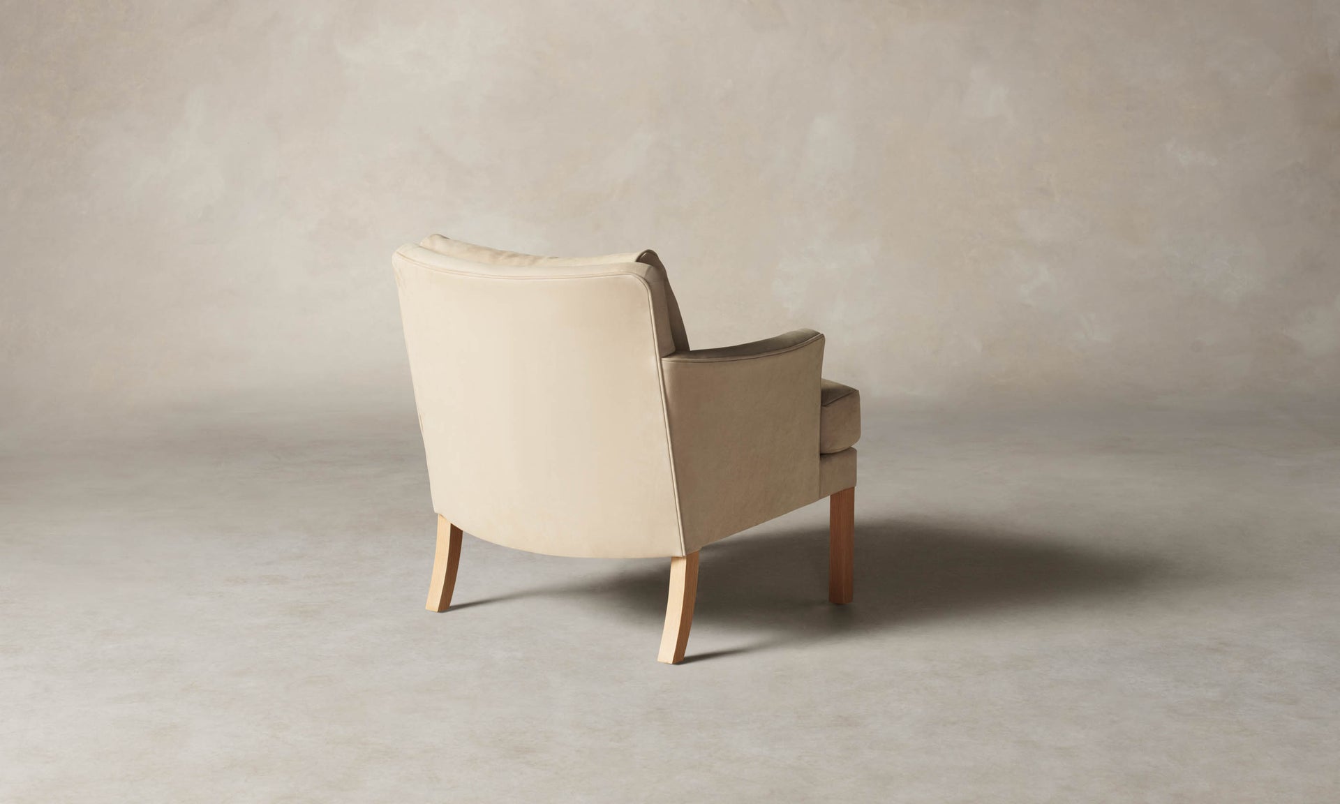 The Kaye Chair - Nubuck Leather Fawn – Maiden Home