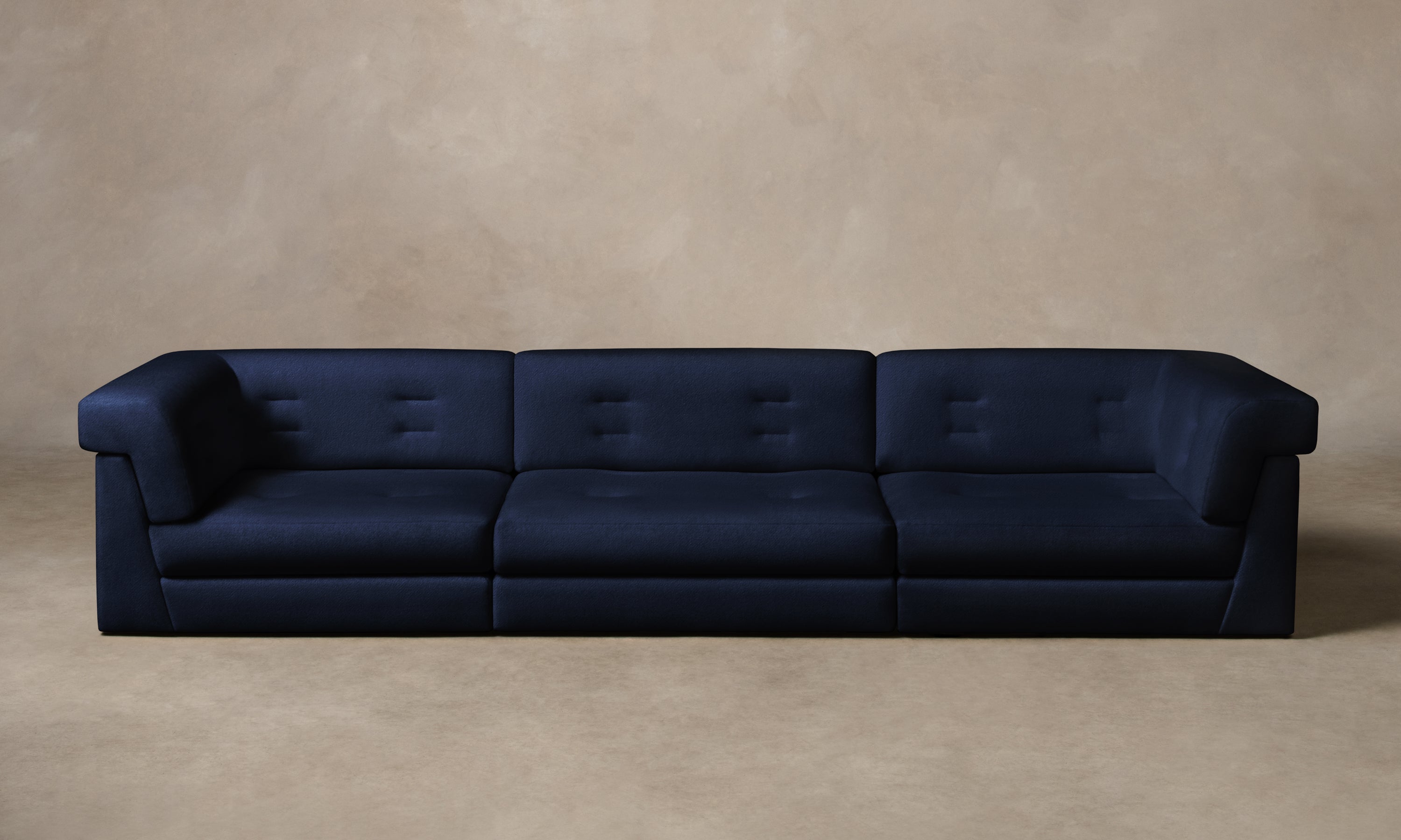 The Forma Modular Sofa - Performance Velvet Midnight – Maiden Home