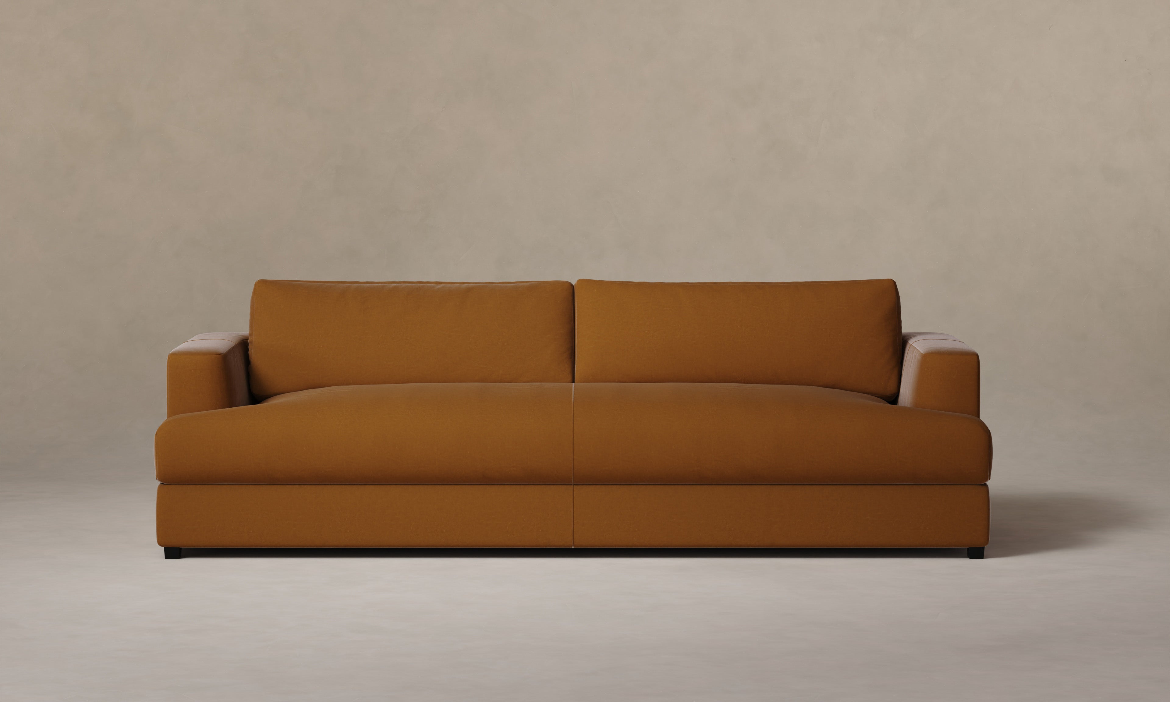 The Varick Sofa - Tuscan Leather Cognac – Maiden Home