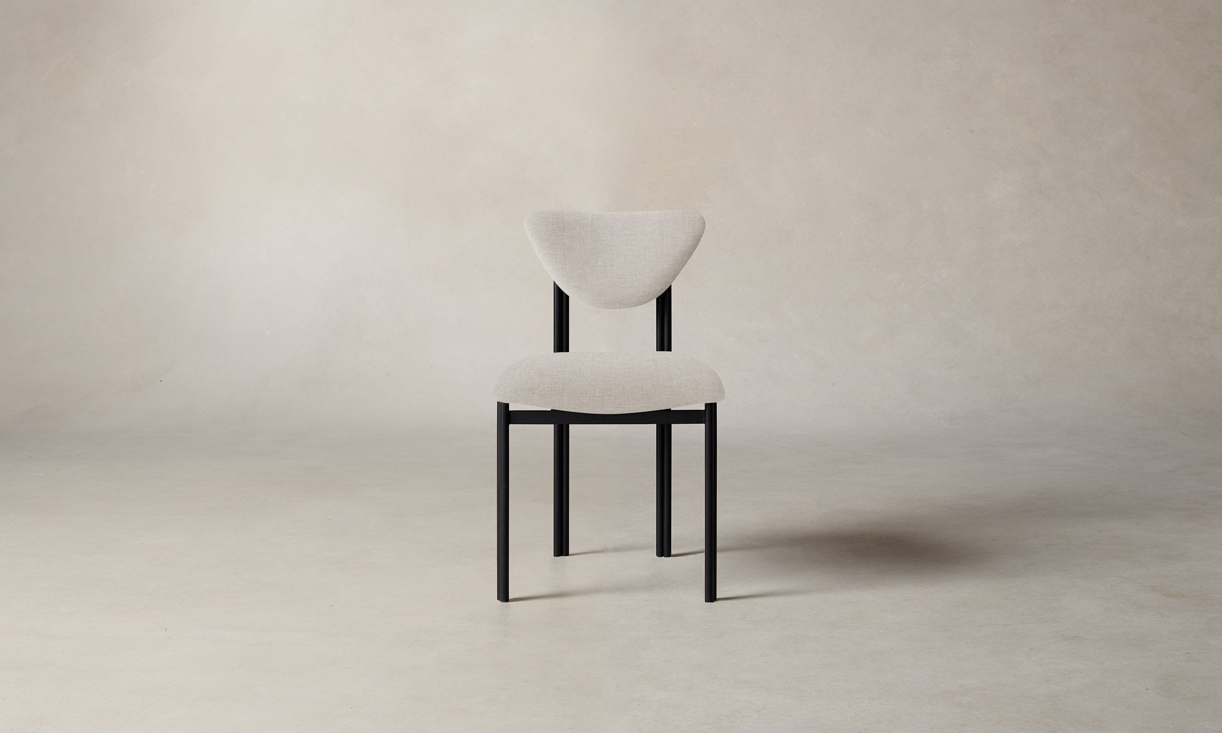 The Cooper Dining Chair - Heritage Belgian Linen Summit – Maiden Home