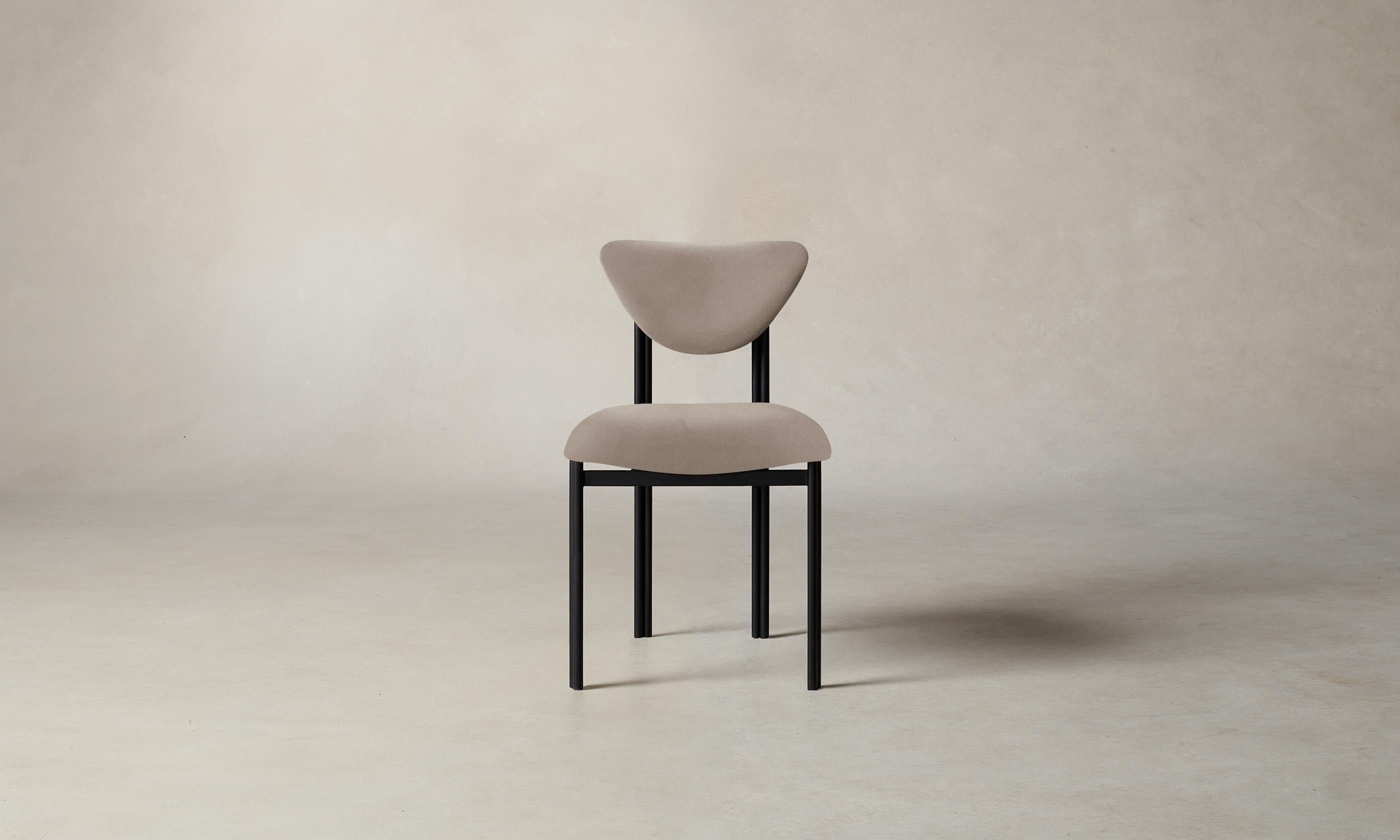 The Cooper Dining Chair - Nubuck Leather Fawn – Maiden Home