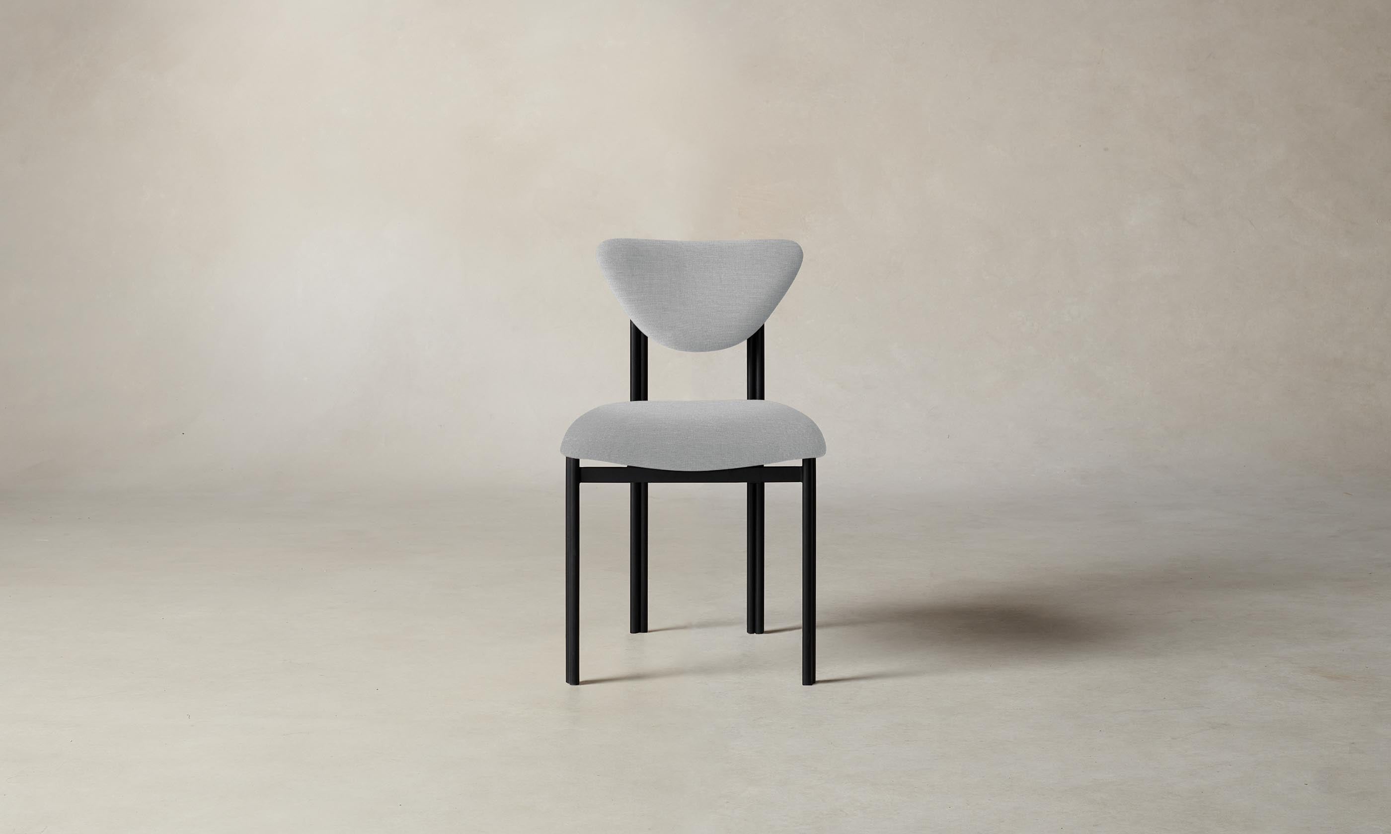 The Cooper Dining Chair - Performance Linen Weave Cloud – Maiden Home