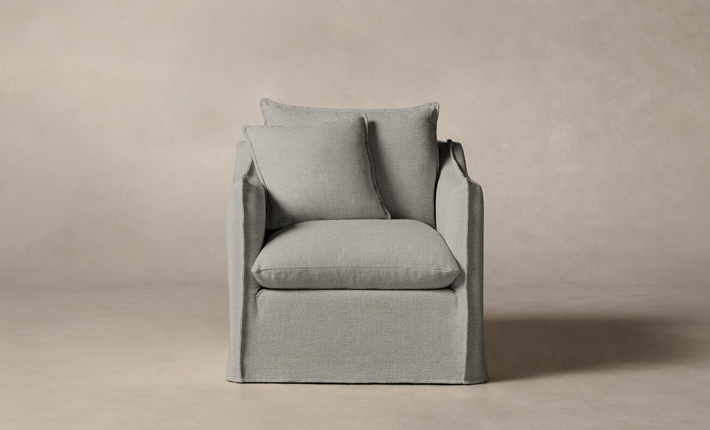 The Dune Chair - Performance Woven Chenille Steel – Maiden Home