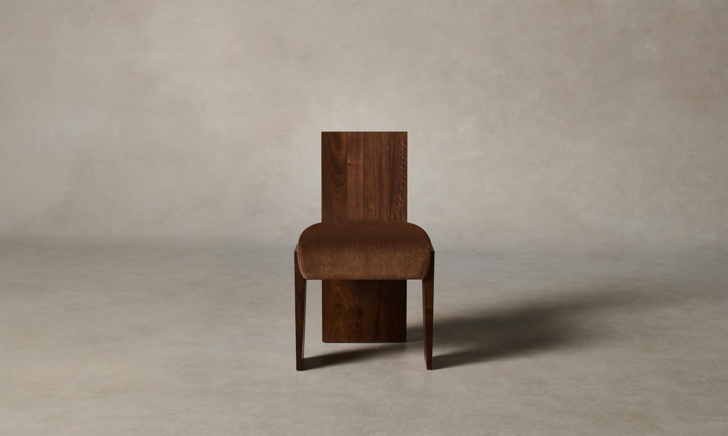 The Garrett Dining Chair - Performance Velvet Cider – Maiden Home
