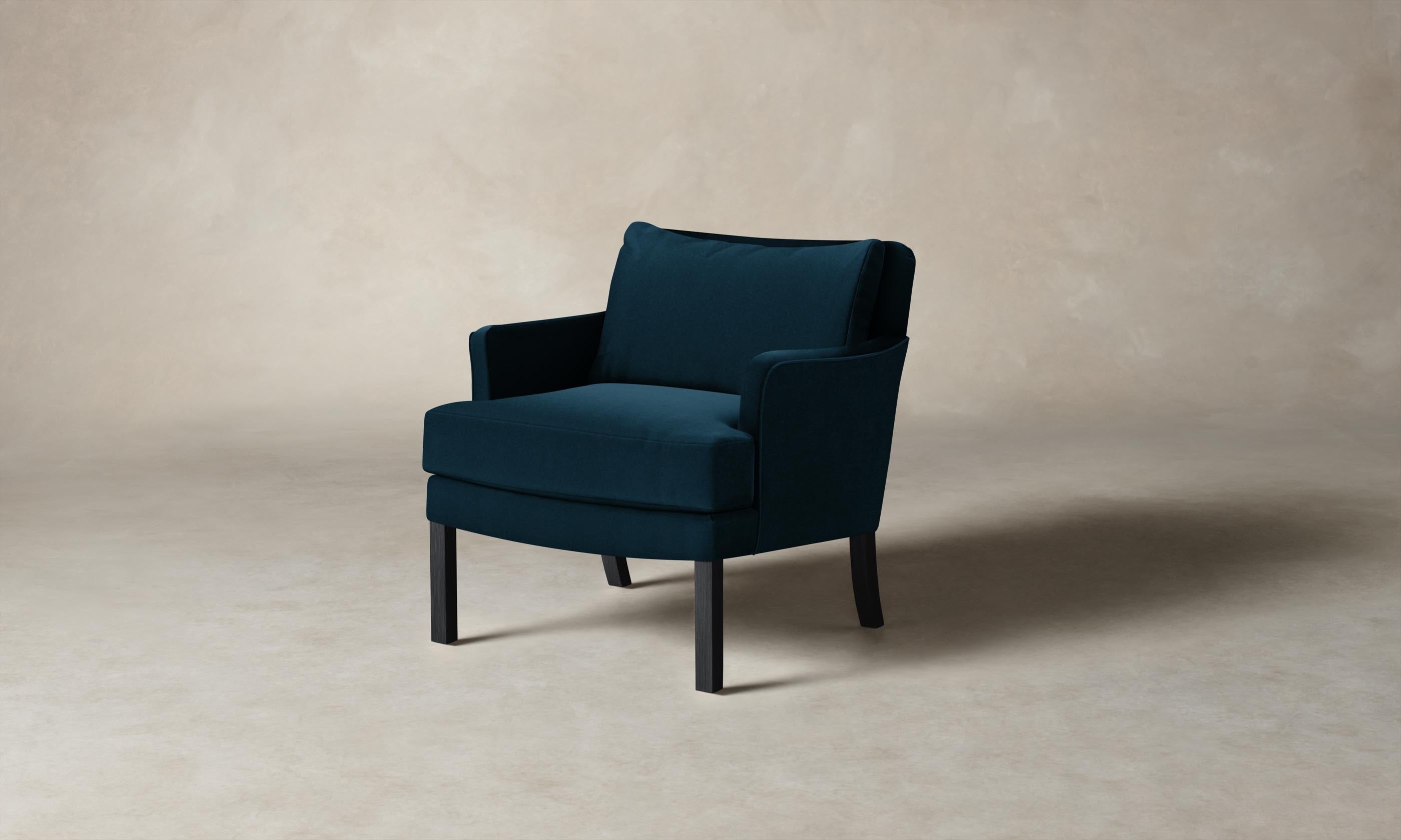 The Kaye Chair - Mohair Admiral – Maiden Home