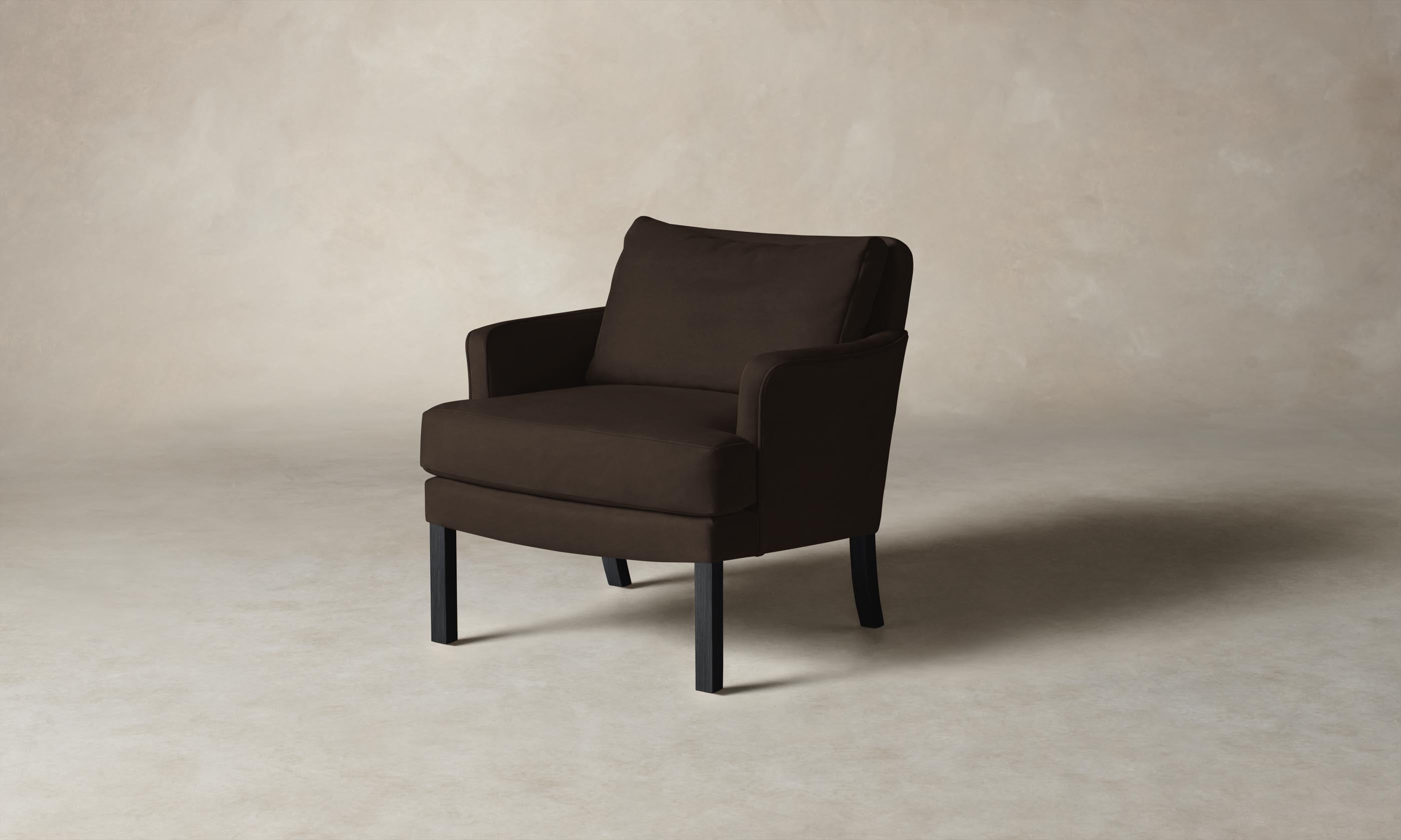 The Kaye Chair - Nubuck Leather Espresso – Maiden Home