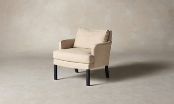 The Kaye Chair - Nubuck Leather Fawn – Maiden Home