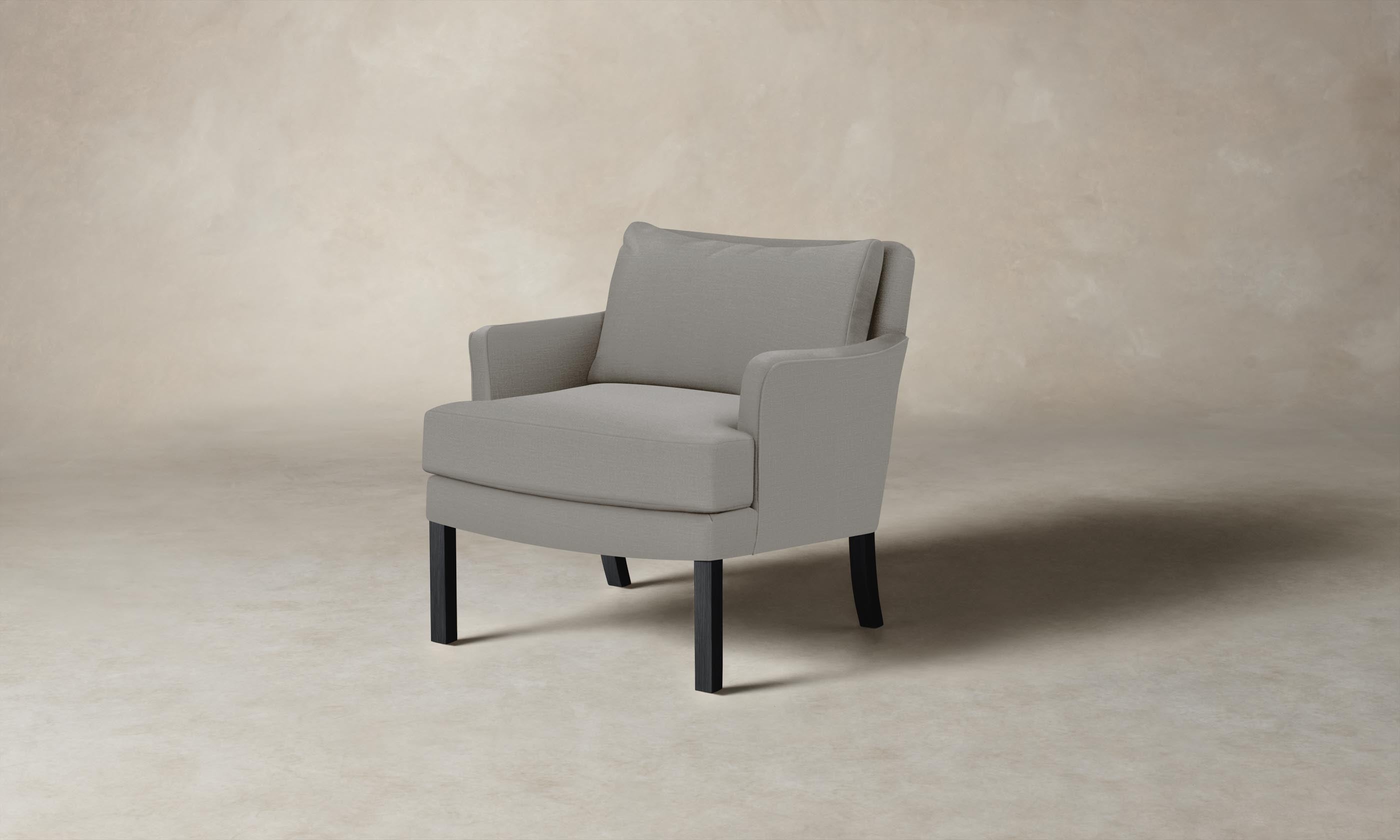 The Kaye Chair - Performance Linen Weave Cloud – Maiden Home
