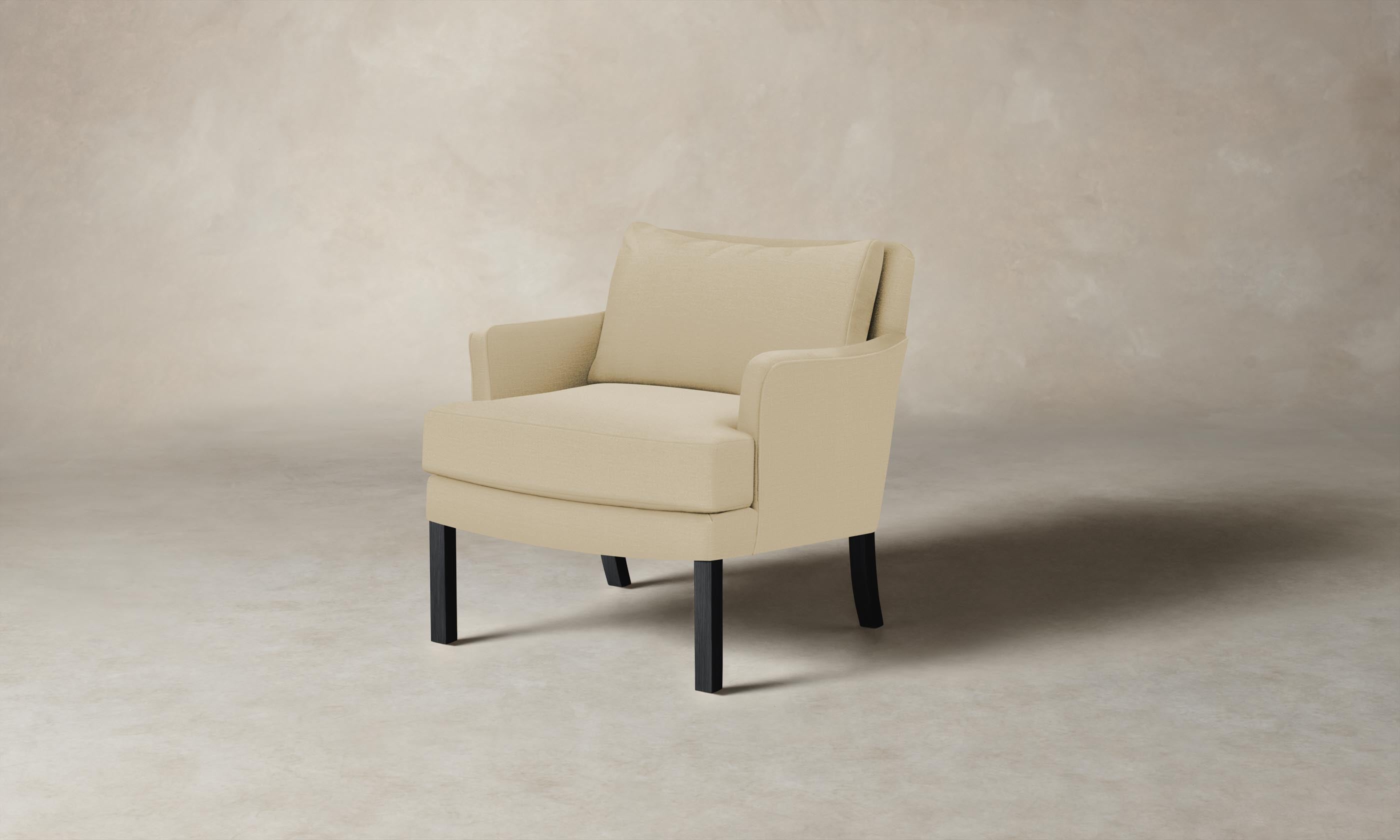 The Kaye Chair - Performance Linen Weave Prairie – Maiden Home