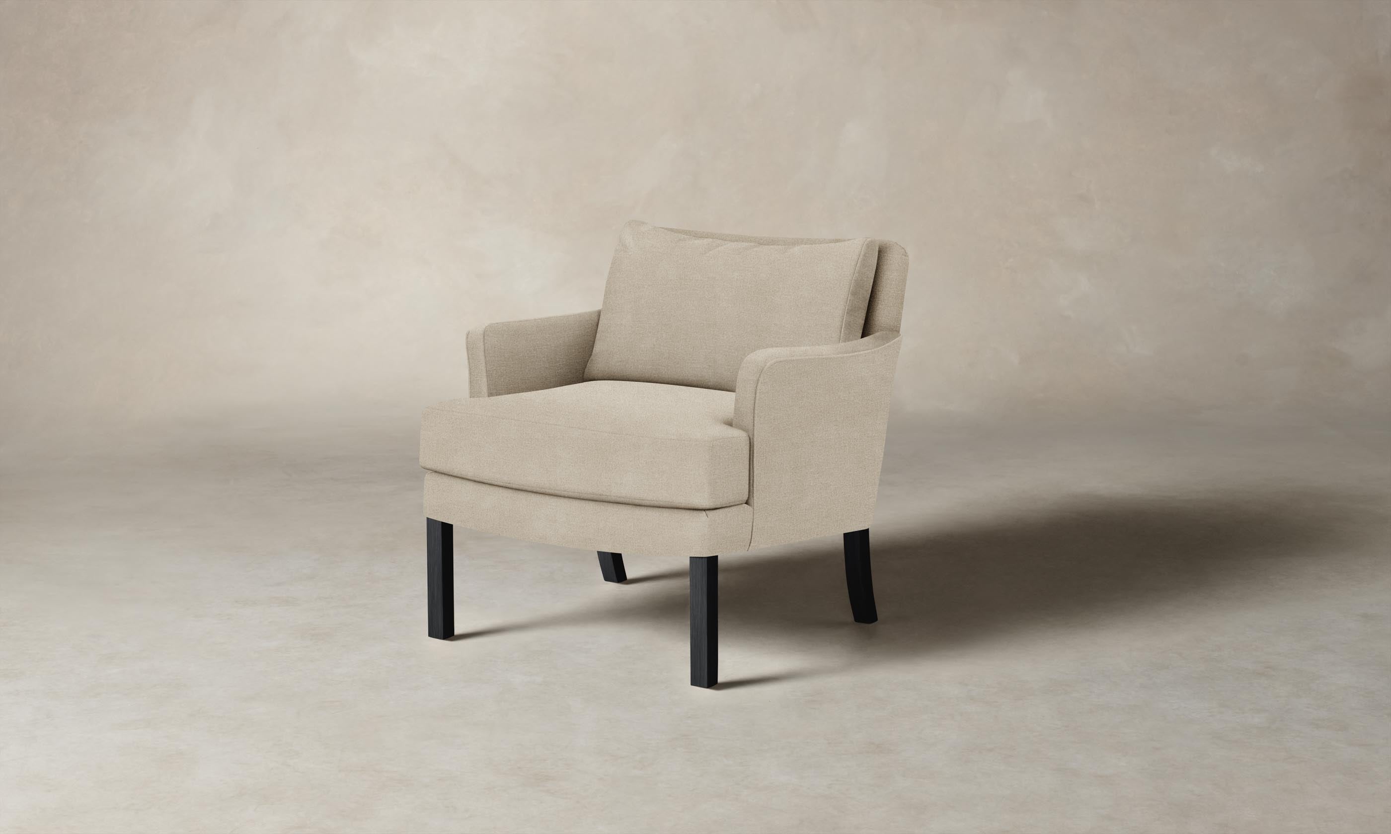 The Kaye Chair - Performance Mélange Weave Shell – Maiden Home