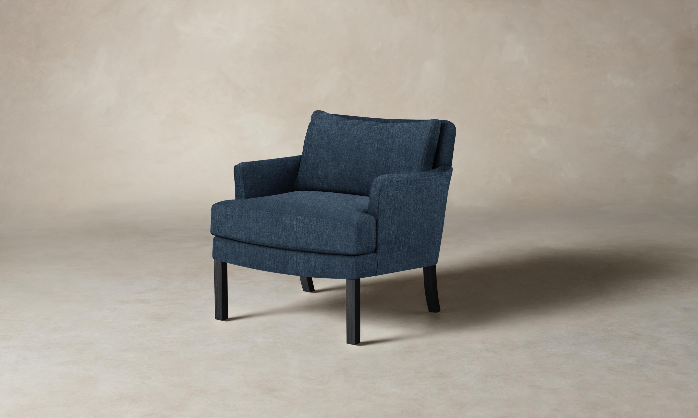 The Kaye Chair - Performance Tweed Denim – Maiden Home