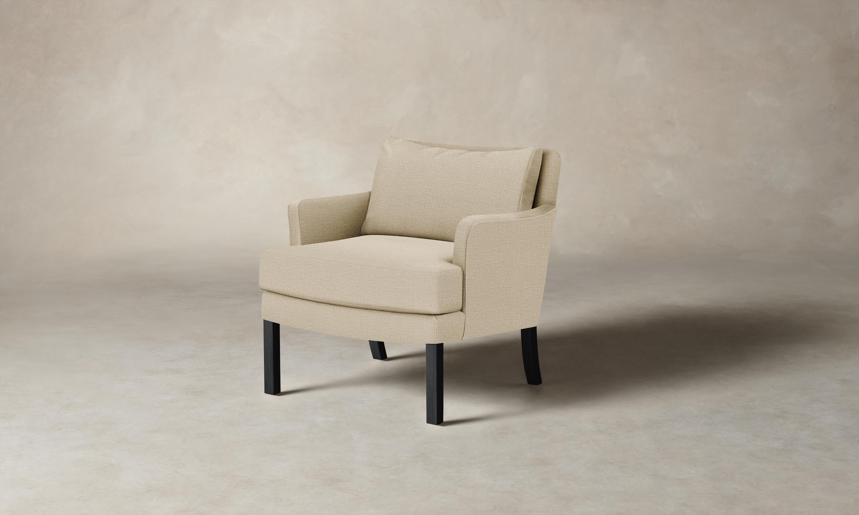 The Kaye Chair - Performance Woven Chenille Desert – Maiden Home