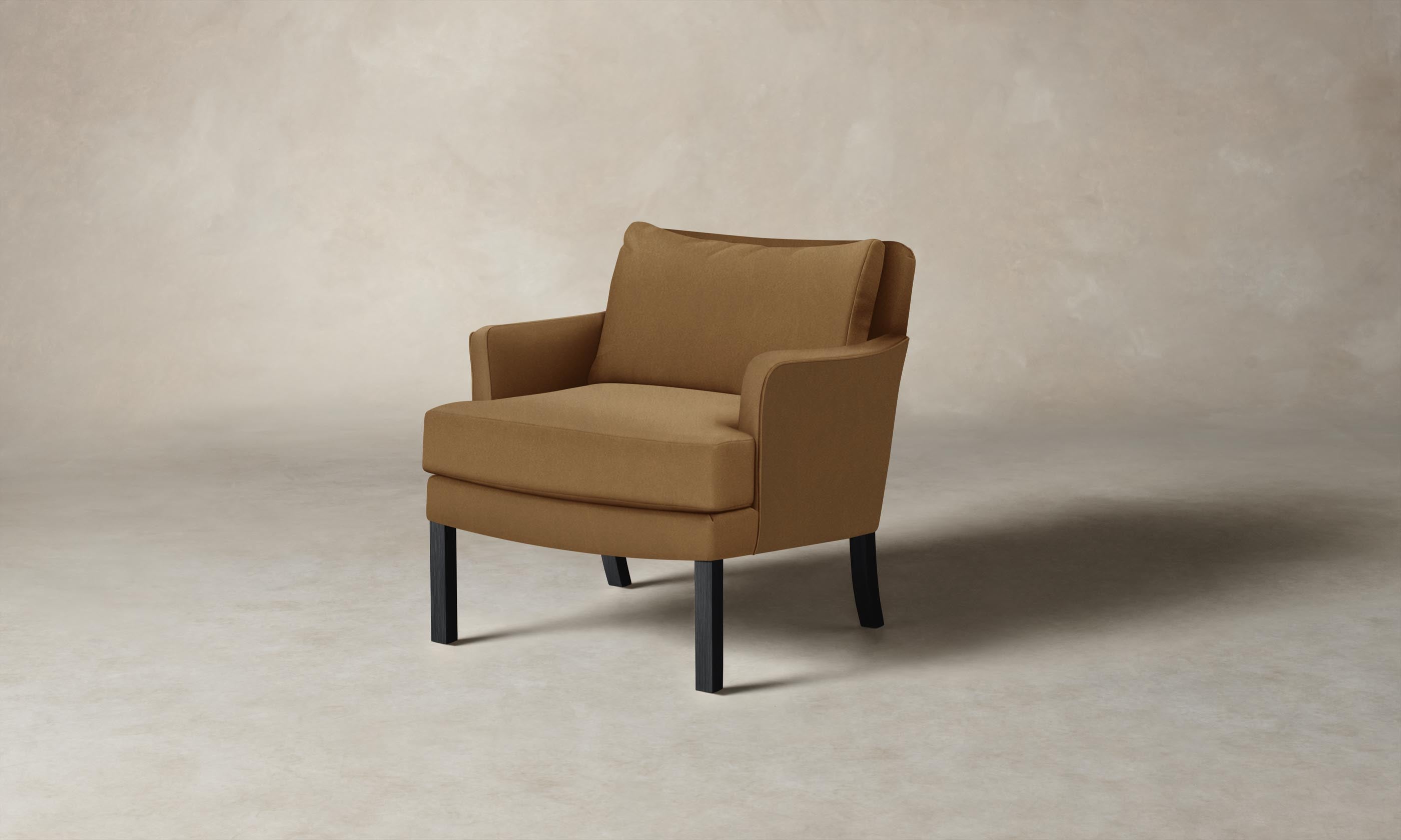 The Kaye Chair - Tuscan Leather Camel – Maiden Home