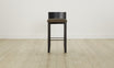 The Delancey Bar & Counter Stool - Pebbled Leather Truffle – Maiden Home