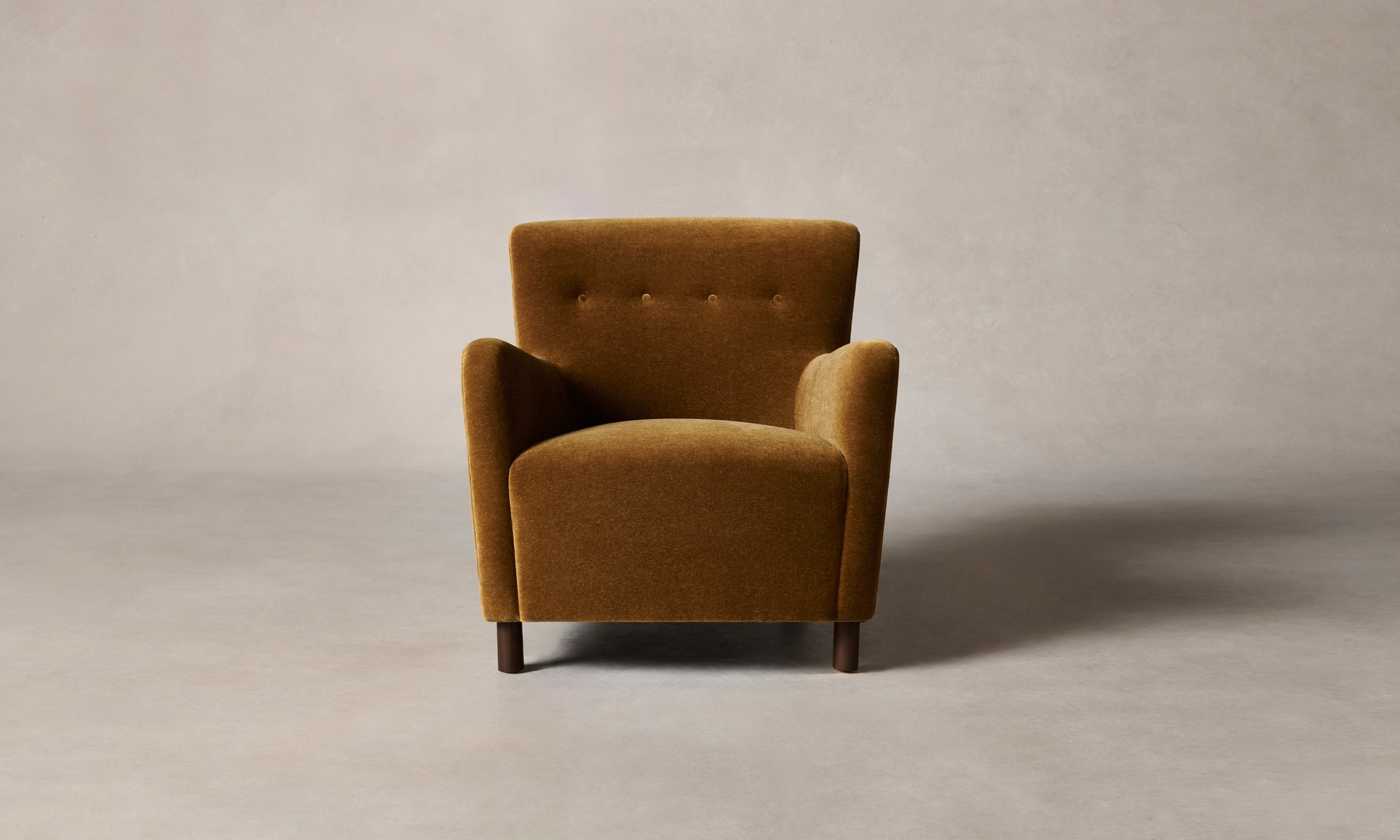 The Perry Chair - Mohair Brown Sugar – Maiden Home