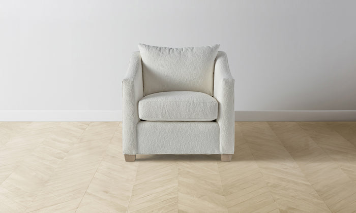 The Sullivan Chair - Performance Bouclé Polar – Maiden Home