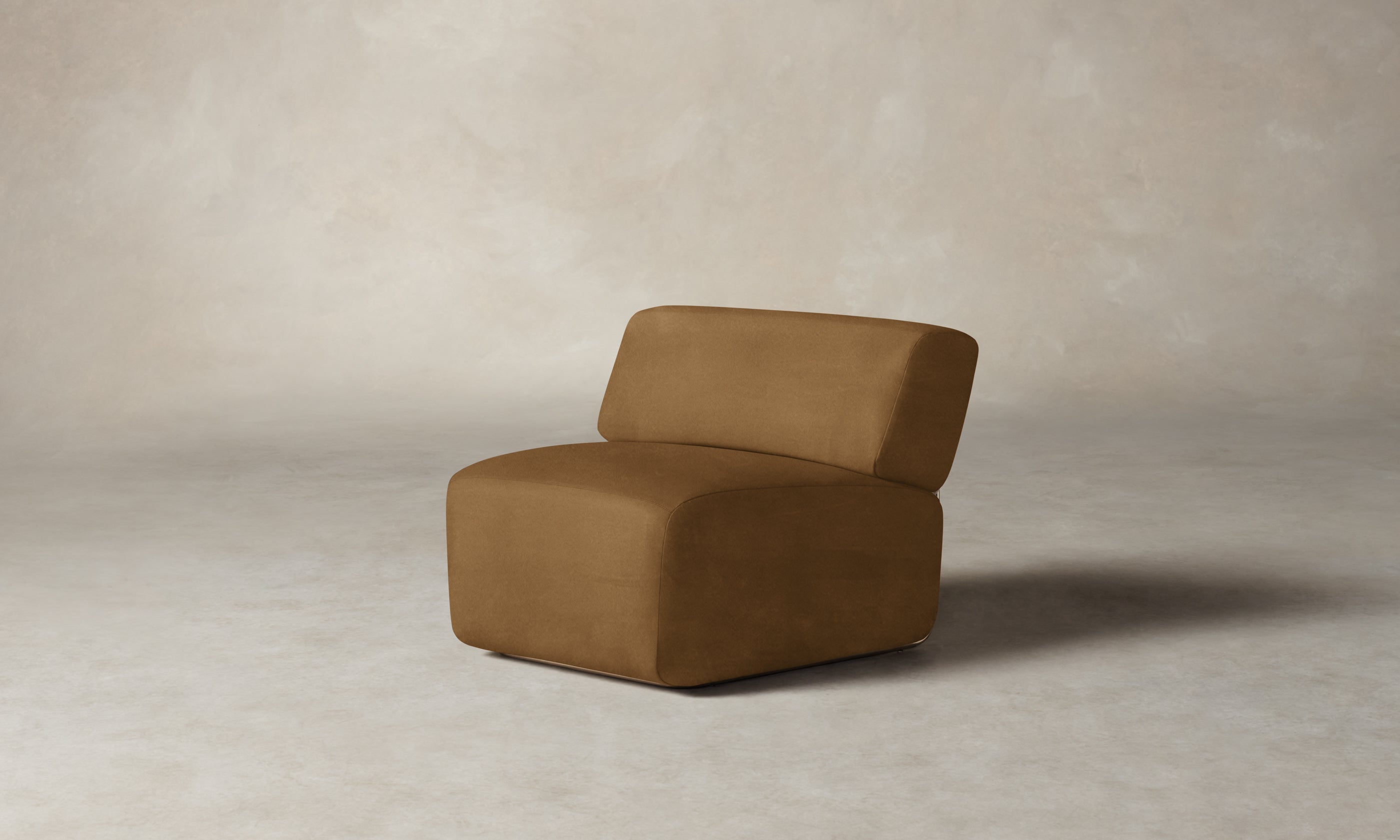 The Miles Modular Chair - Nubuck Leather Saddle – Maiden Home