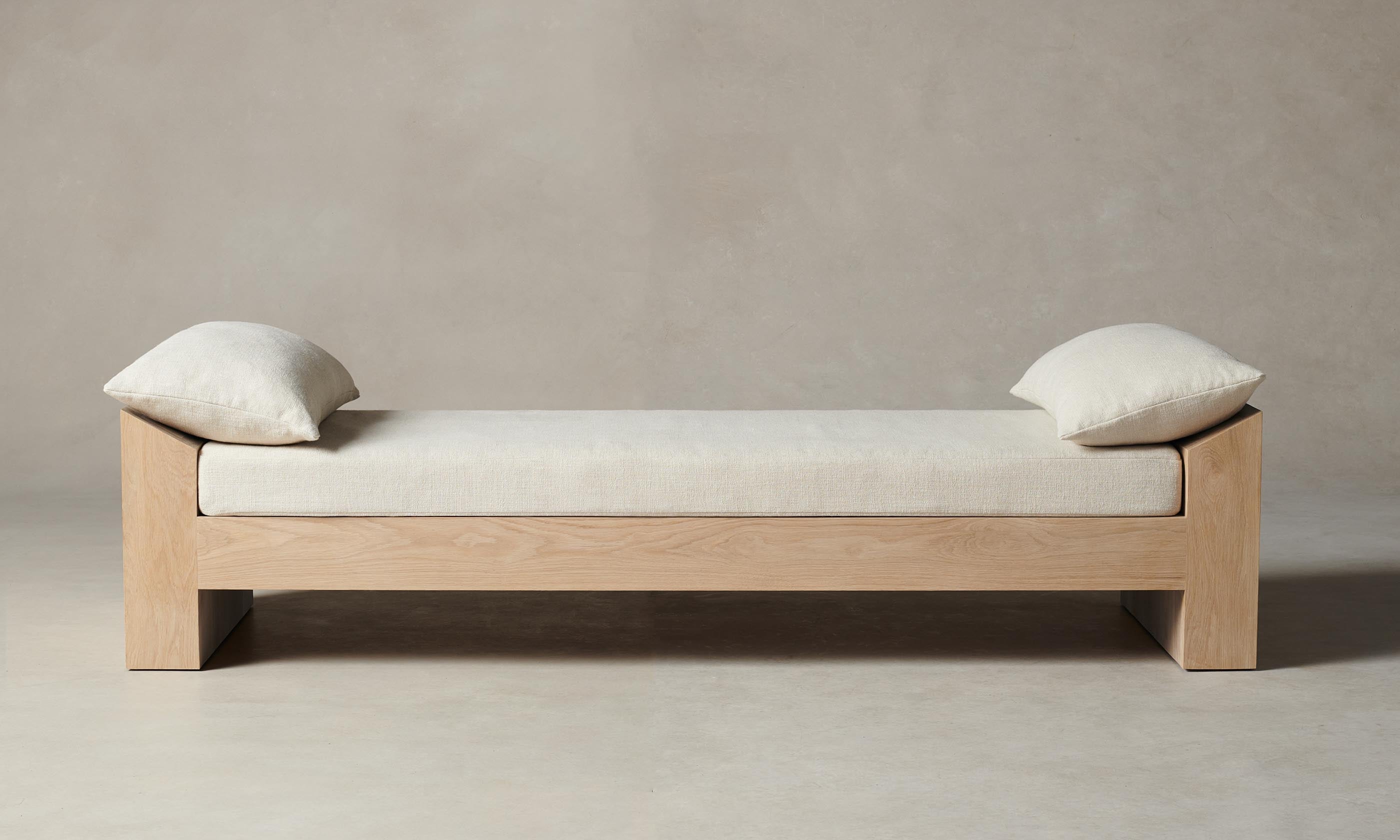 The Montauk Daybed - Belgian Linen Alder – Maiden Home