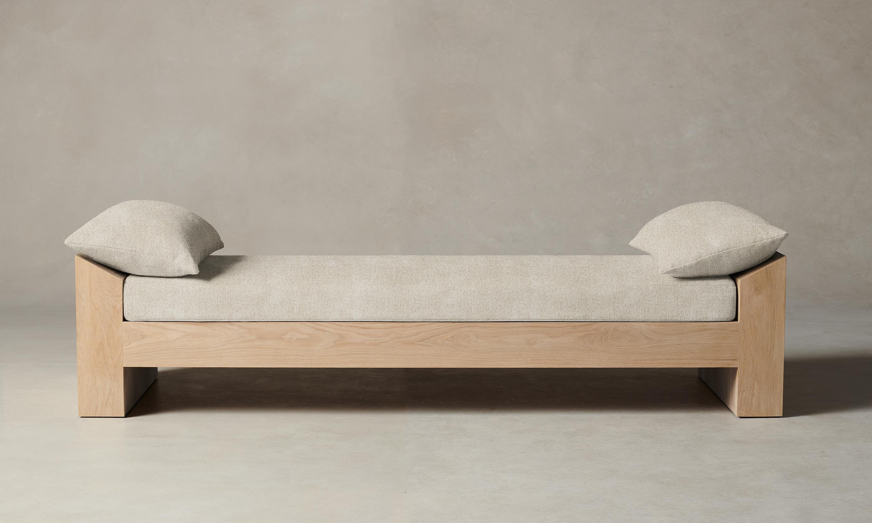 The Montauk Daybed - Performance Mélange Weave Shell – Maiden Home