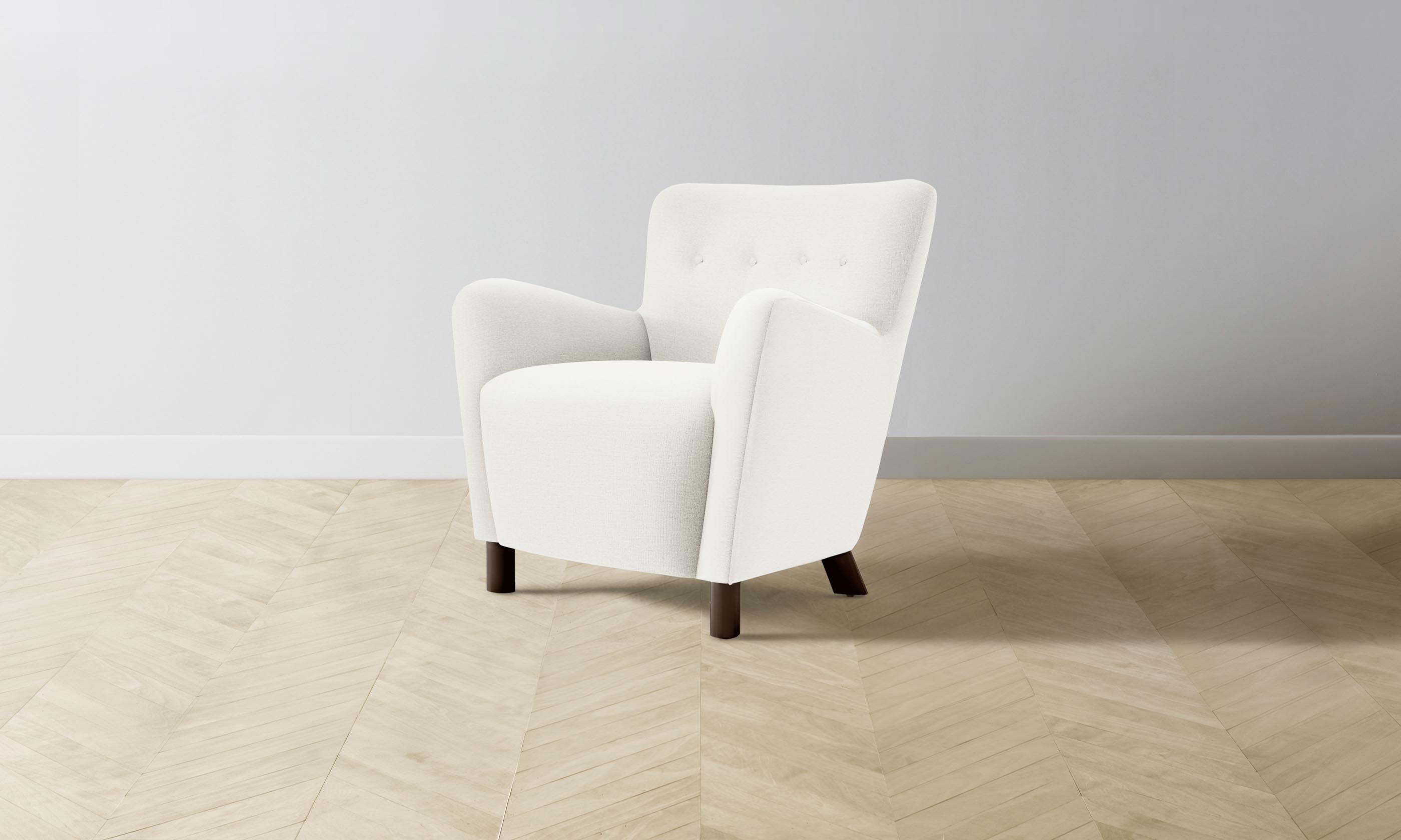 The Perry Chair - Performance Woven Chenille Lace – Maiden Home