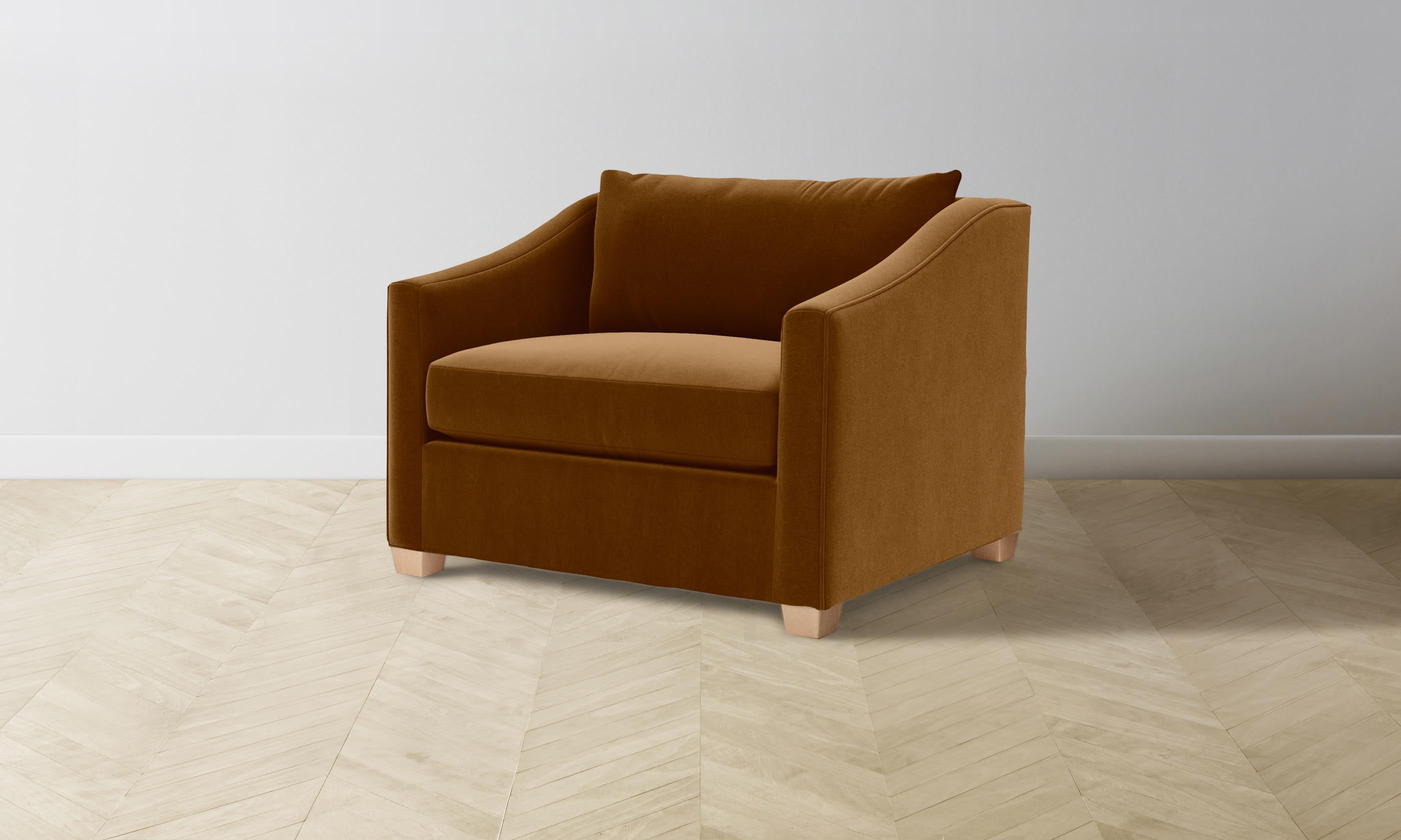 The Sullivan Chair-and-a-Half - Mohair Brown Sugar – Maiden Home