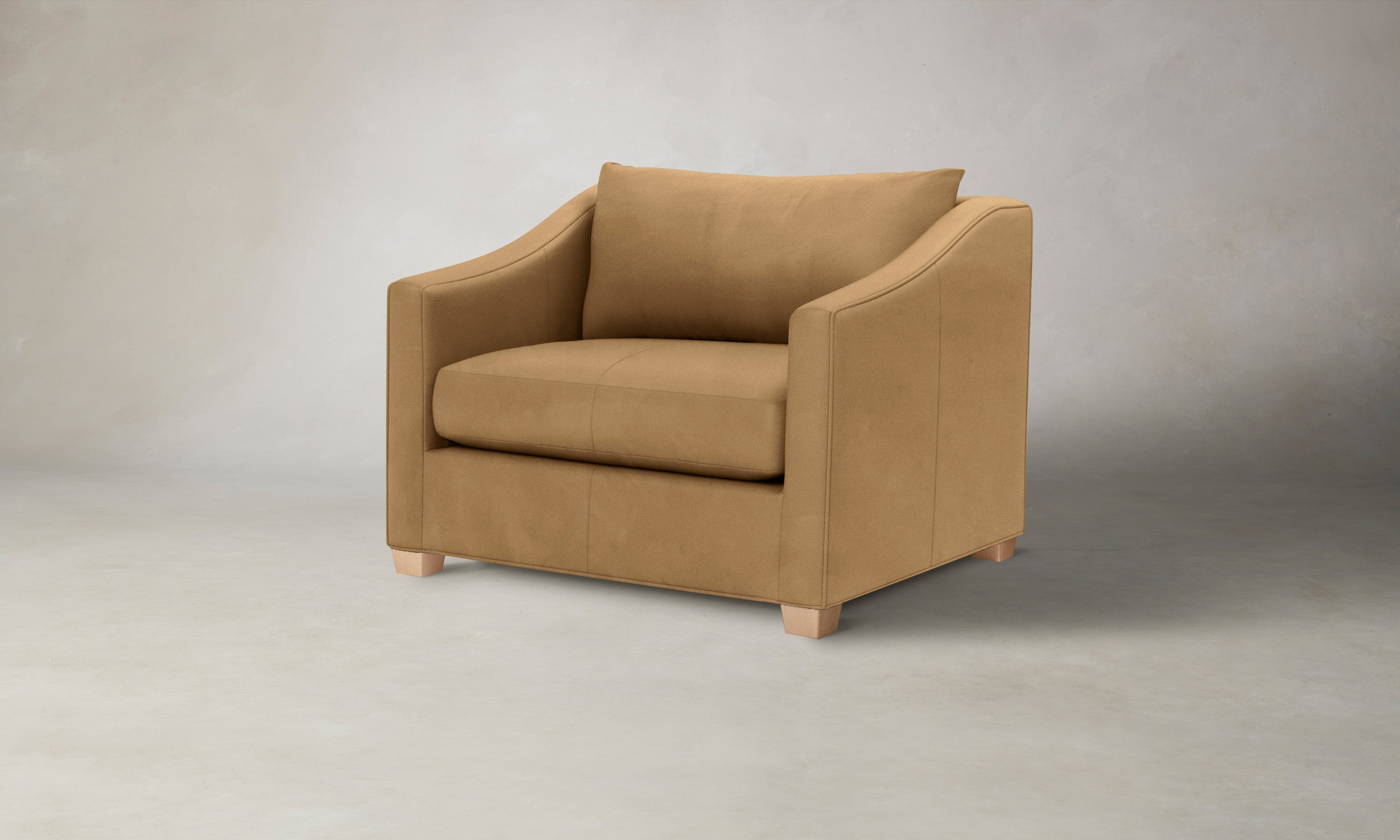 The Sullivan Chair-and-a-Half - Nubuck Leather Rye – Maiden Home