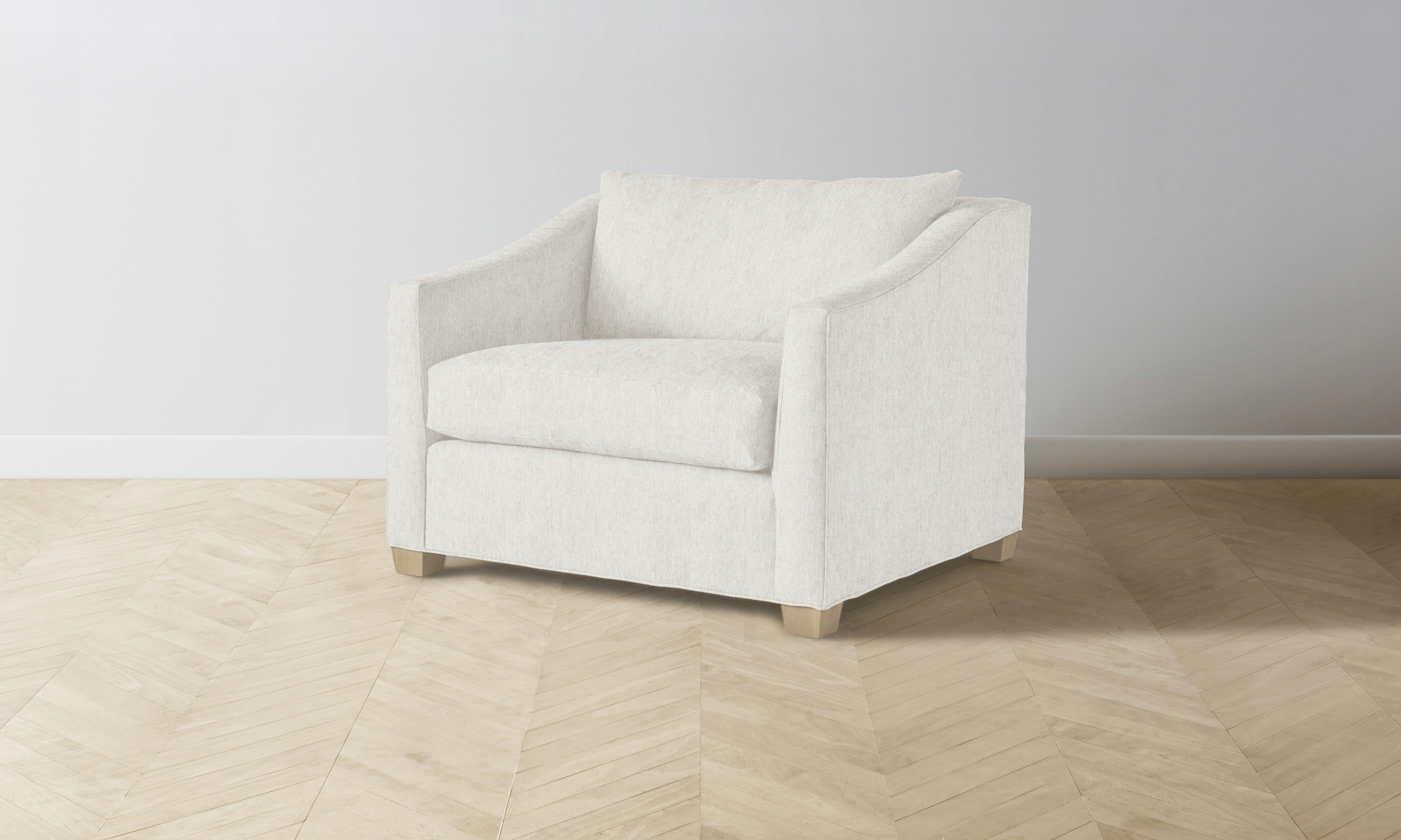 The Sullivan Chair-and-a-Half - Performance Tweed Salt – Maiden Home