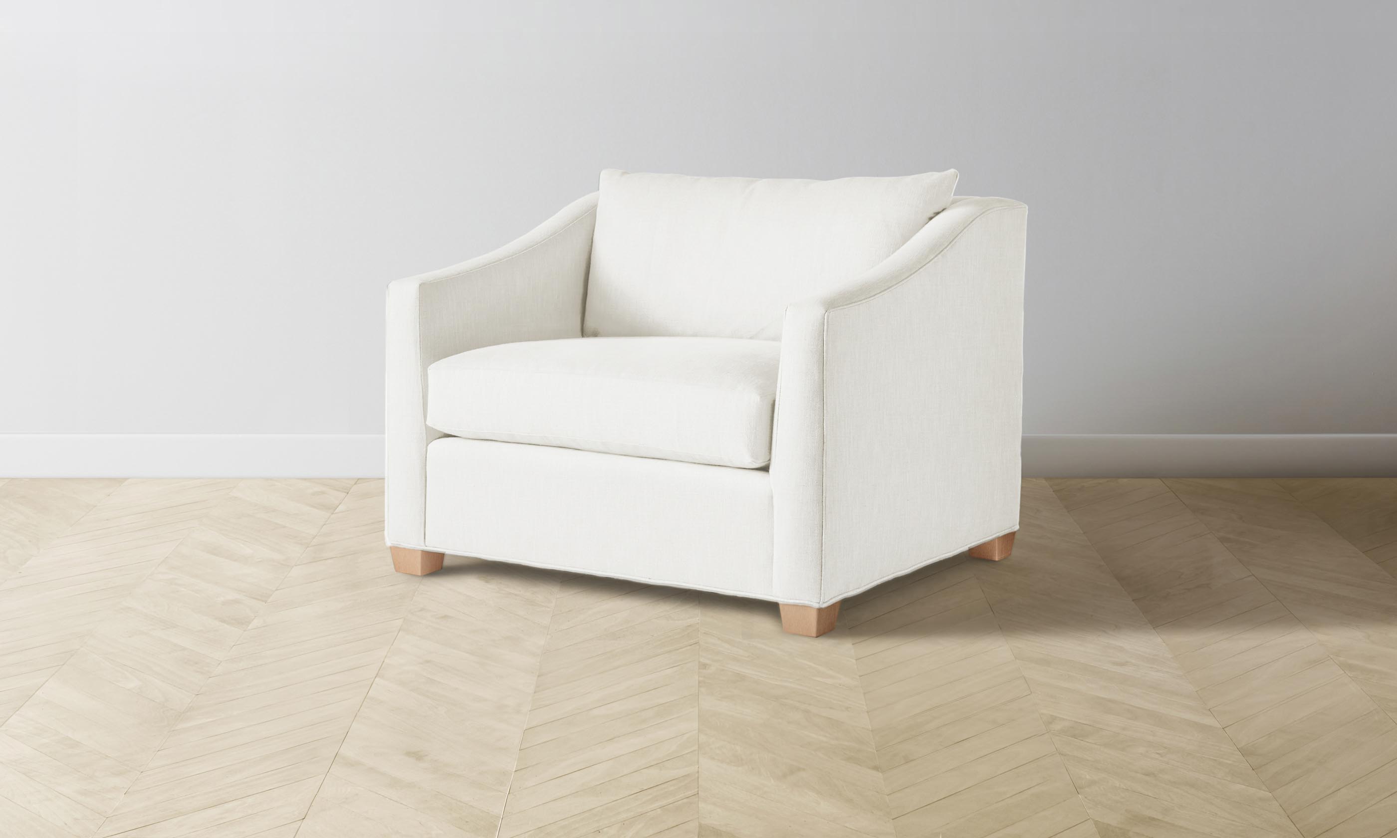 The Sullivan Chair-and-a-Half - Performance Woven Chenille Lace ...