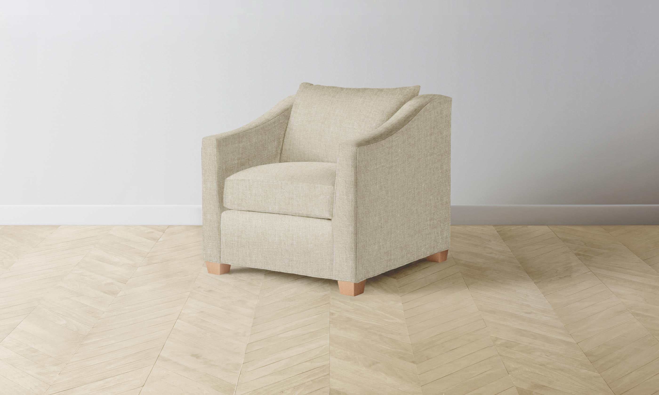 The Sullivan Chair - Belgian Linen Alder – Maiden Home