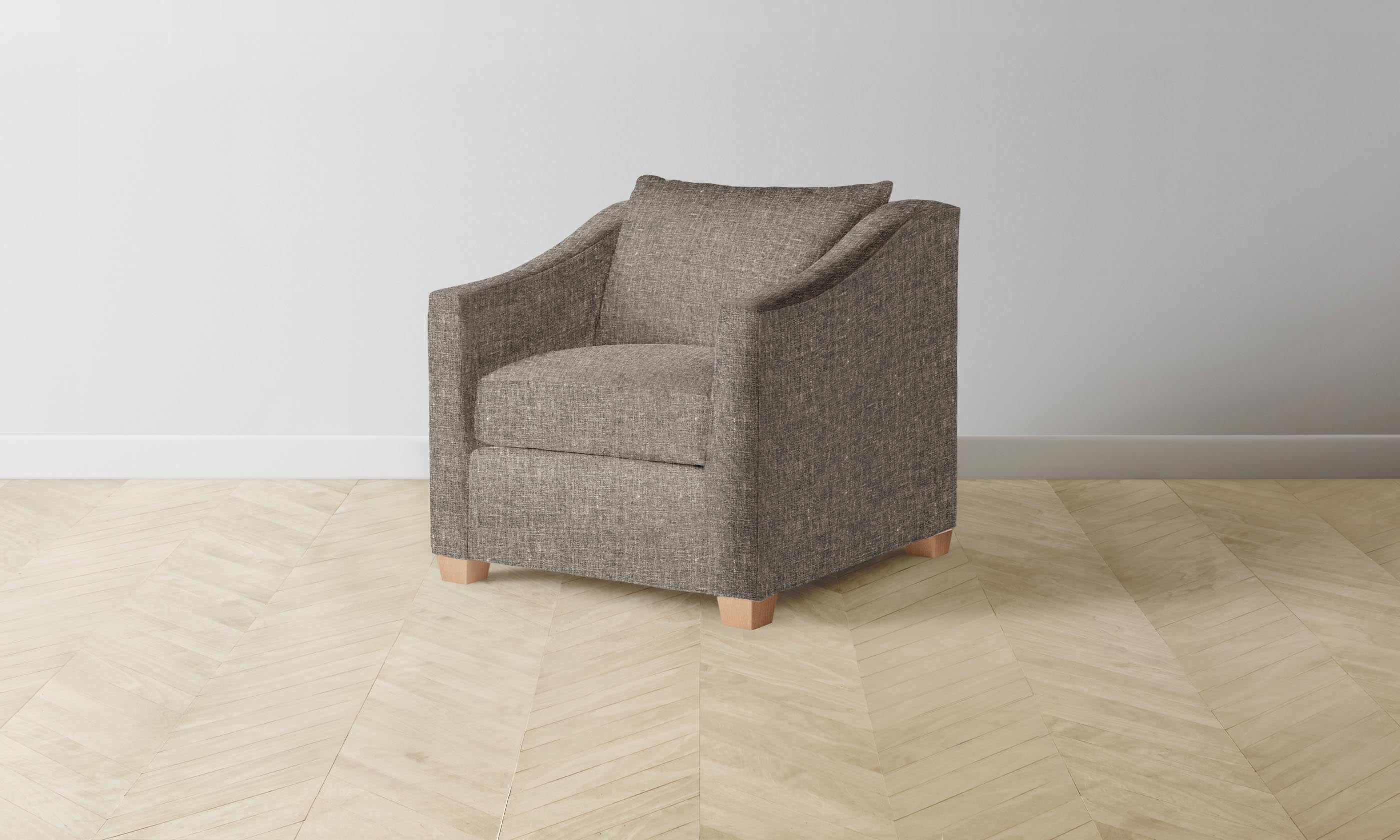 The Sullivan Chair - Belgian Linen Carob – Maiden Home