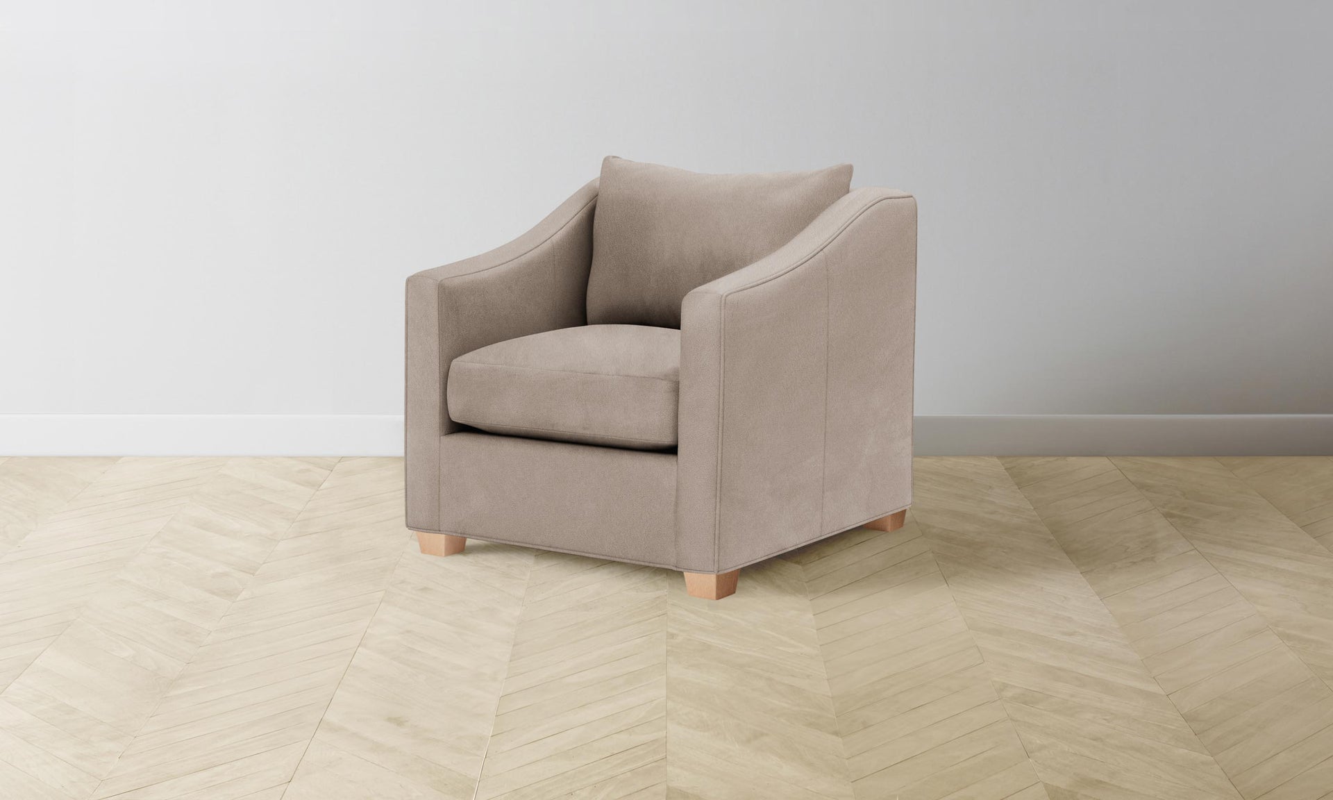 The Sullivan Chair - Nubuck Leather Fawn – Maiden Home