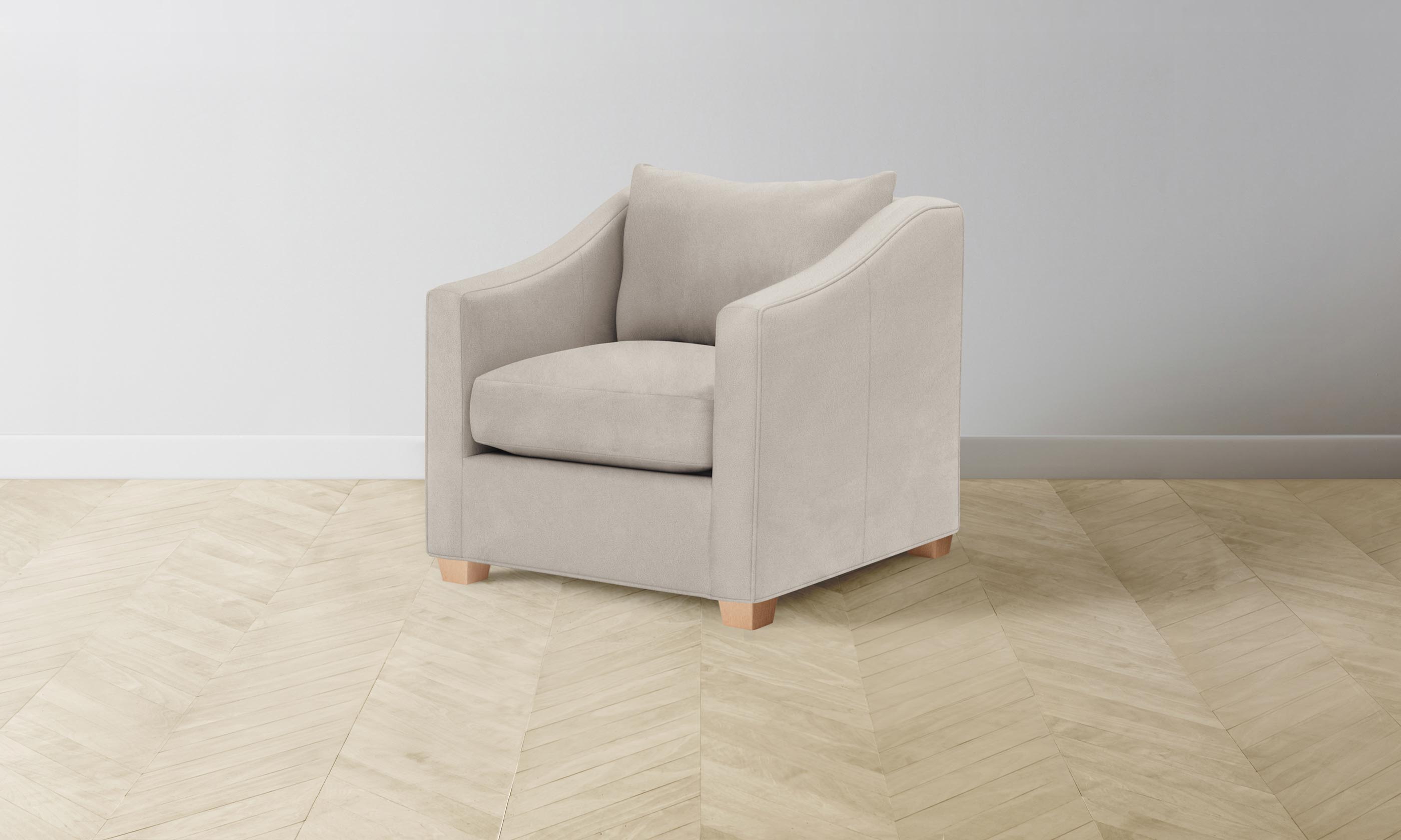 The Sullivan Chair - Nubuck Leather Sail – Maiden Home