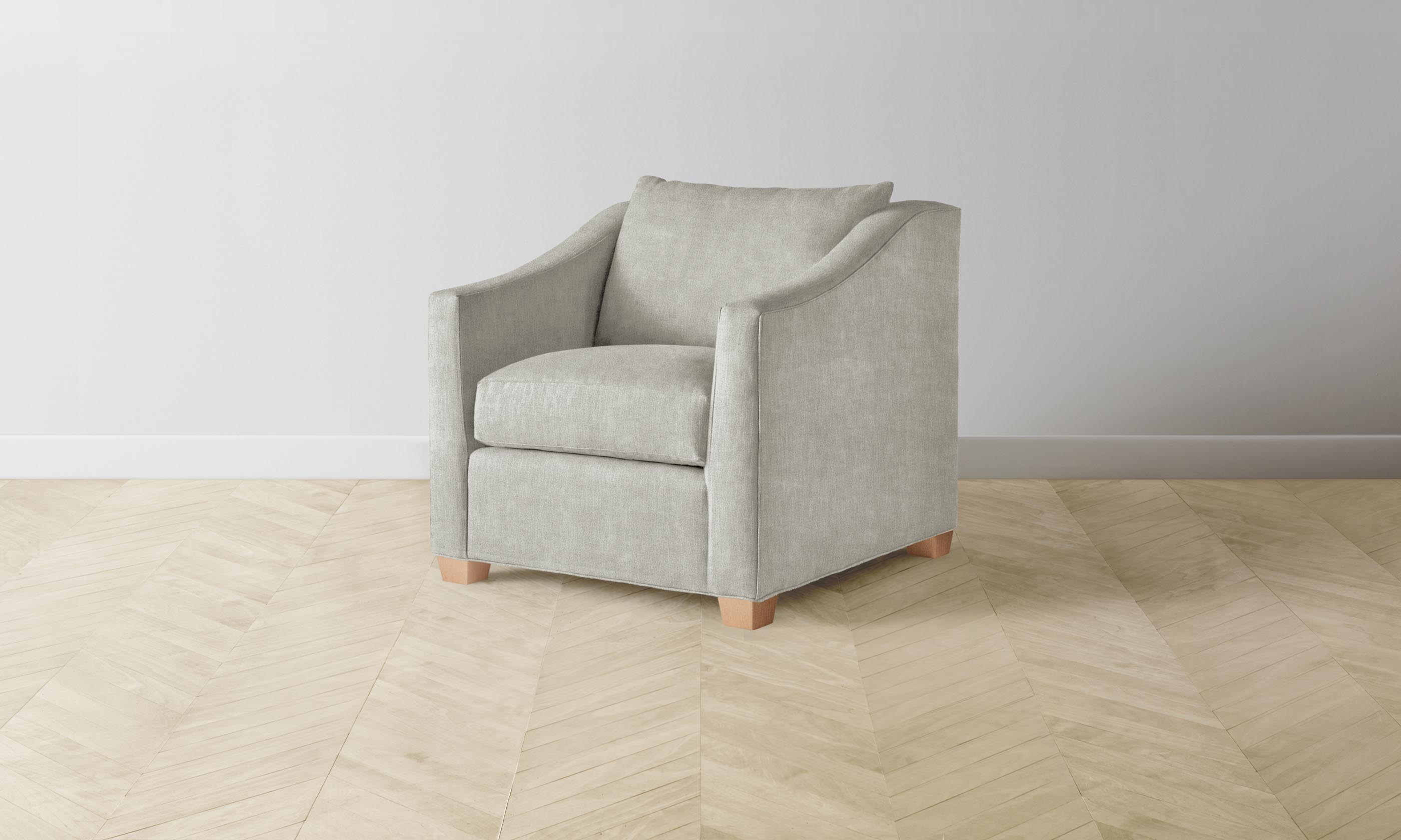 The Sullivan Chair - Performance Melange Weave Flint – Maiden Home