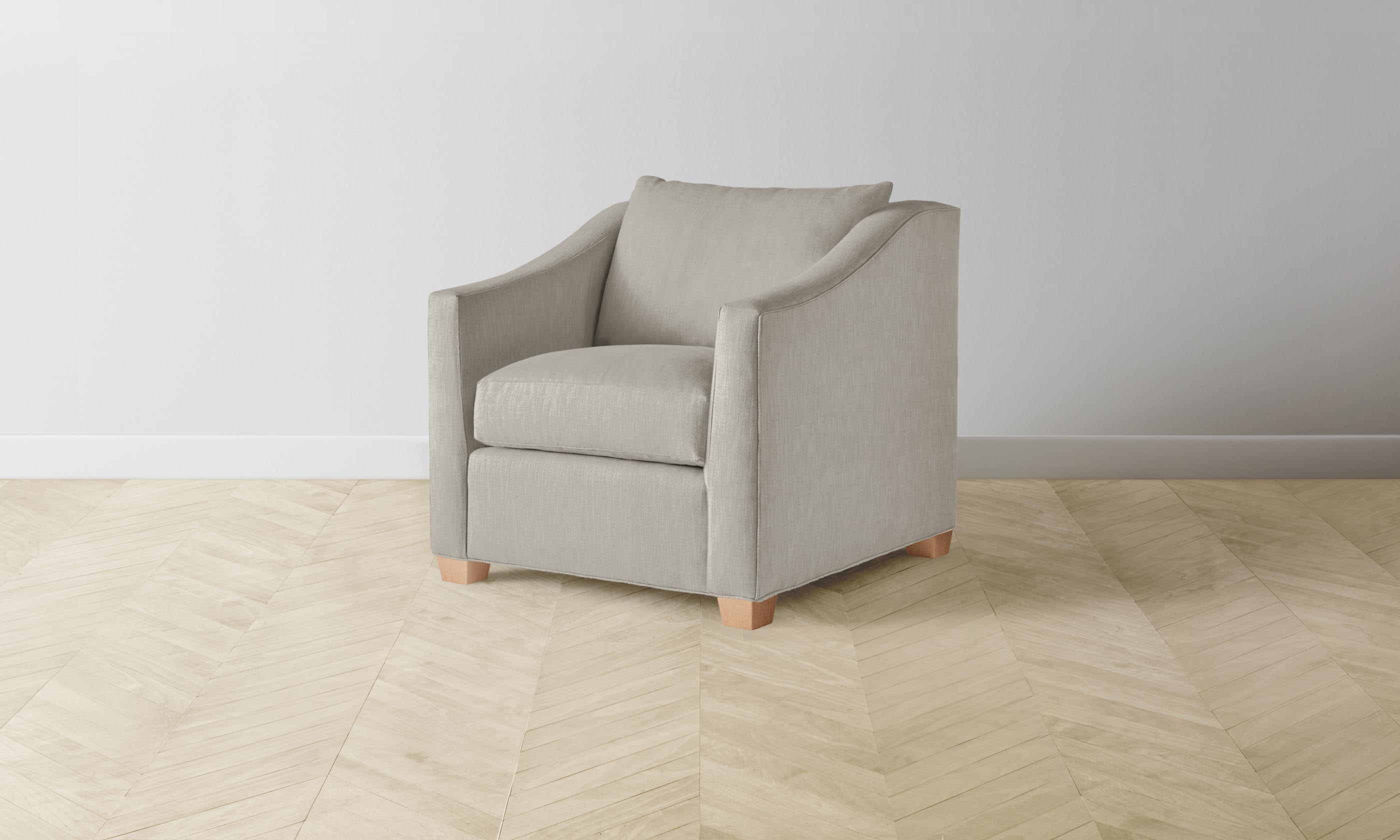 The Sullivan Chair - Performance Linen Weave Beige – Maiden Home
