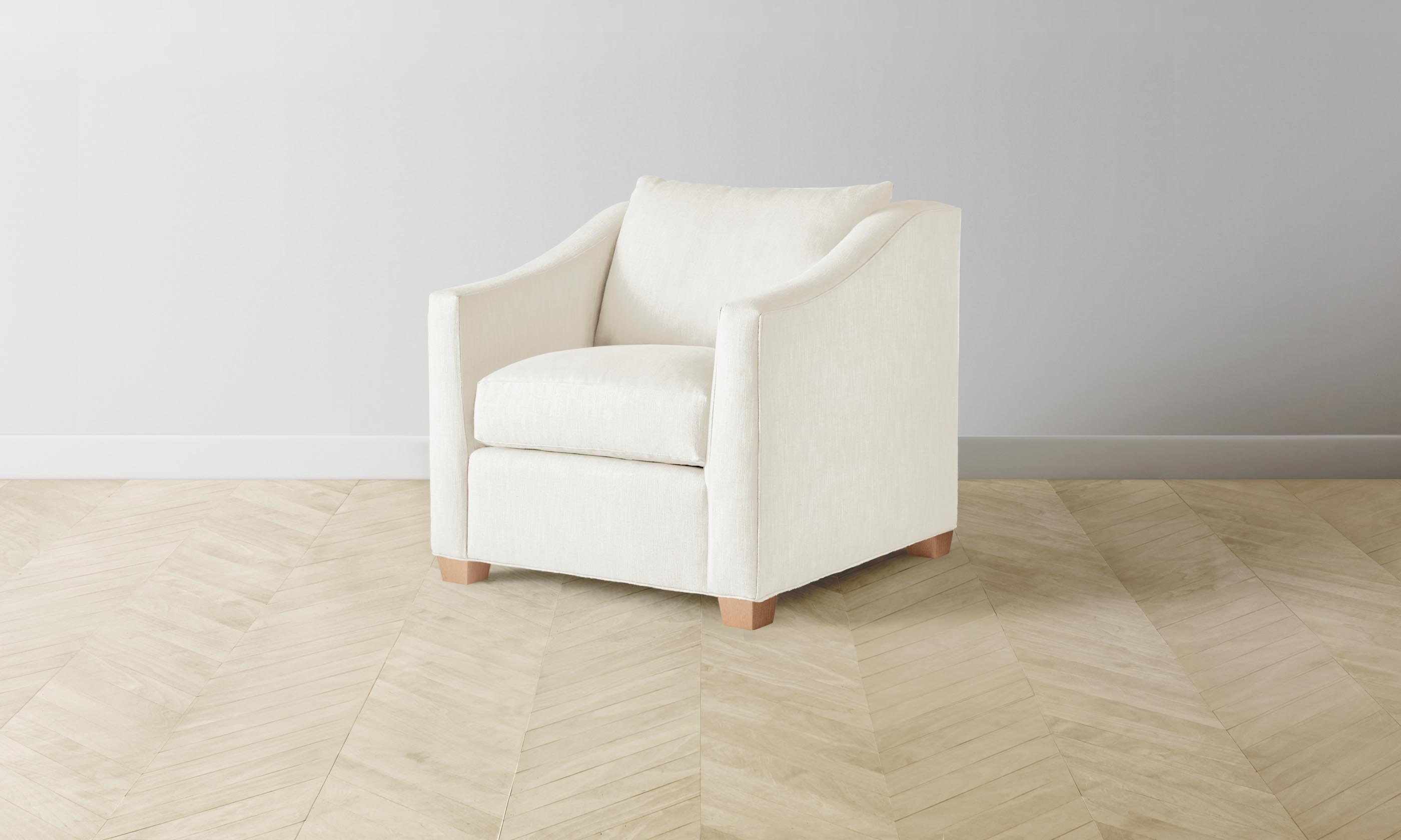 The Sullivan Chair - Performance Textured Linen Pearl – Maiden Home