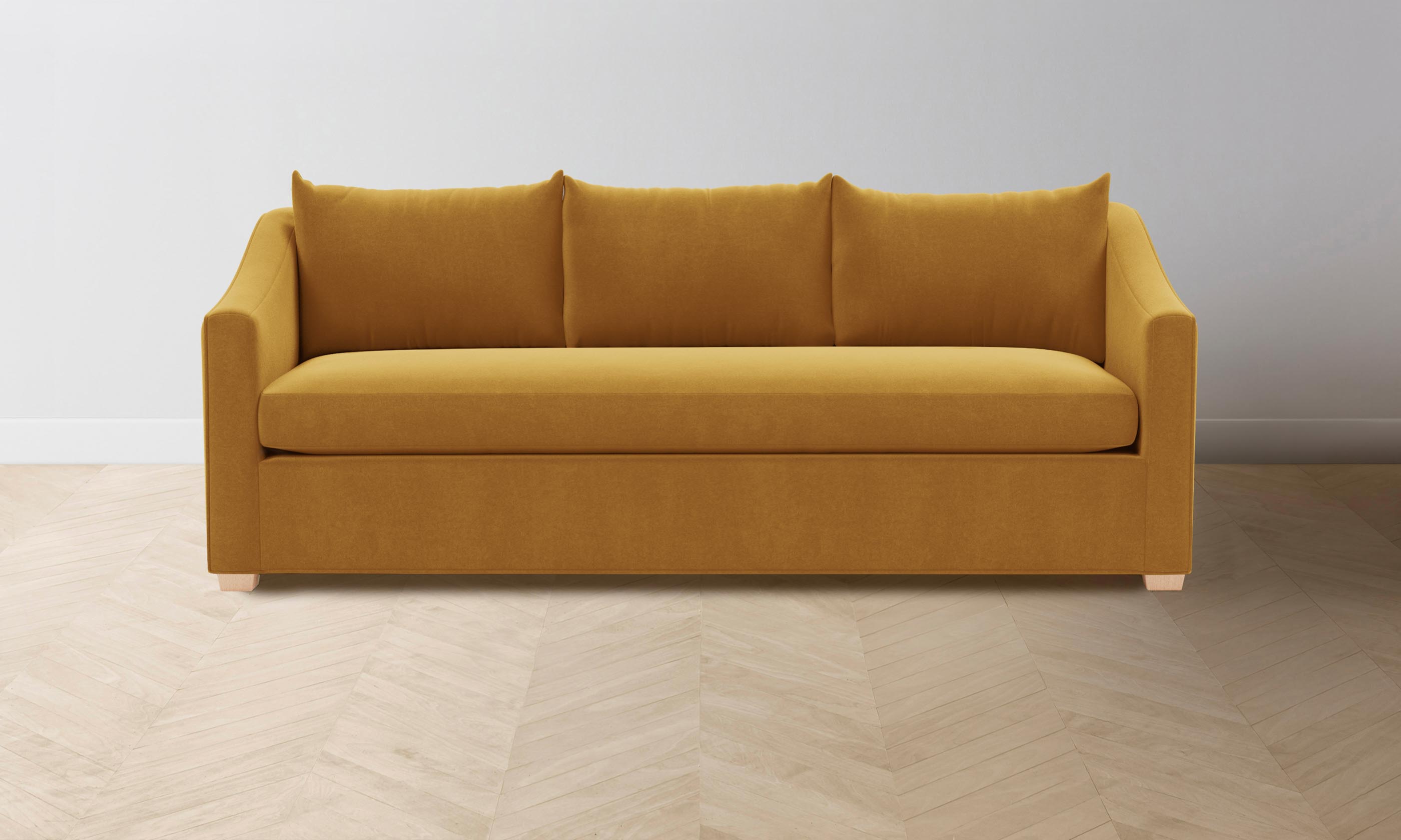 The Sullivan Sofa - Mohair Amber – Maiden Home